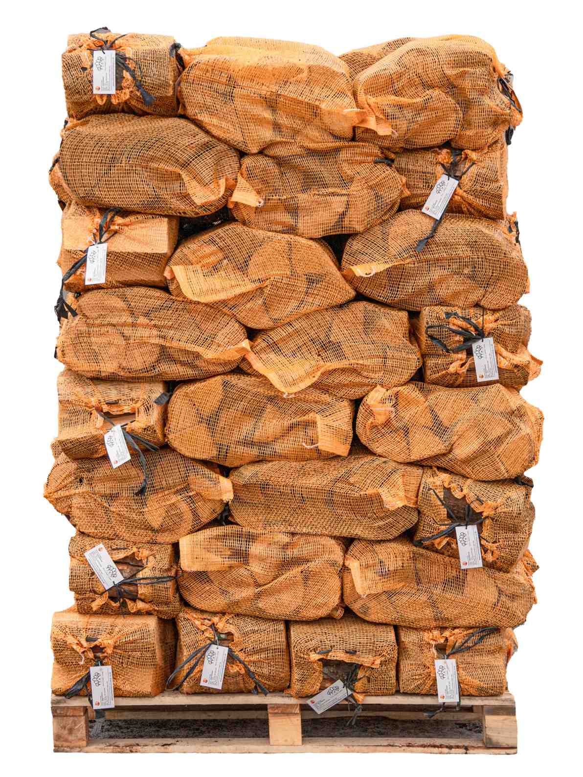 64 + 6 (gift) nets pallet - Kiln Dried Mixed Hardwood Logs - Premium ...